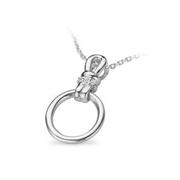 Orphelia Damen-Kette aus 925er Sterlingsilber mit Anh&auml;nger &ndash; Silber ZH-4746