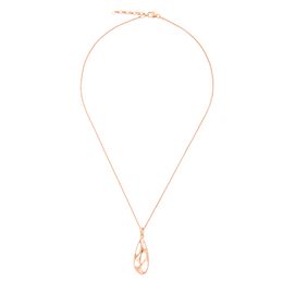 Orphelia 'Ava' Damen-Kette mit Anh&auml;nger aus 925er Sterlingsilber, Ros&eacute;, ZH-7374 RG