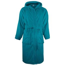 The One Towelling - Morgenmantel f&uuml;r Herren/Damen Unisex, mit Kapuze (T&uuml;rkis)