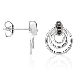 Orphelia Damen 925 Sterling Silber Ohrstecker - Silber ZO-5023