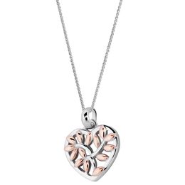 Orphelia 'Afia' Damen-Kette mit Anh&auml;nger aus 925er Sterlingsilber, Silber/Ros&eacute;, ZH-7474