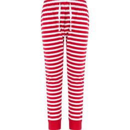 SF Women - Schlafanzughose f&uuml;r Damen (Rot/Wei&szlig;)
