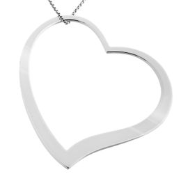 Orphelia 'Becky' Damenkette mit Anh&auml;nger aus 925er Sterlingsilber &ndash; Silber ZK-7193