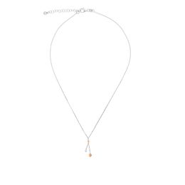 Orphelia 'Lorelei' Damen-Kette mit Anh&auml;nger aus 925er Sterlingsilber, Silber/Ros&eacute;, ZK-7386