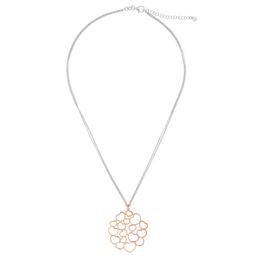 Orphelia 'Maliya' Damenkette mit Anh&auml;nger aus 925er Sterlingsilber, Silber/Ros&eacute;, ZK-7388