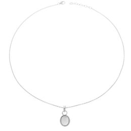 Orphelia Damen-Kette aus 925er Sterlingsilber mit Anh&auml;nger &ndash; Silber ZH-6040