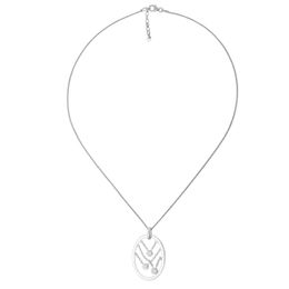 Orphelia Damen-Kette aus 925er Sterlingsilber mit Anh&auml;nger &ndash; Silber ZH-4360