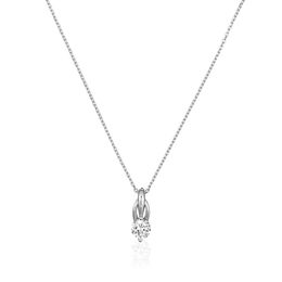 Orphelia Damen-Kette aus 925er Sterlingsilber mit Anh&auml;nger &ndash; Silber ZH-4763