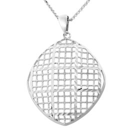 Orphelia 'Lilla' Damenkette mit Anh&auml;nger aus 925er Sterlingsilber &ndash; Silber ZK-7190