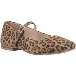 Hush Puppies Pasha Wildleder Damen Leopard Schuhe