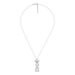 Orphelia Damen-Anh&auml;nger Sterling-Silber 925 mit Kette &ndash; Wei&szlig; ZH-4536