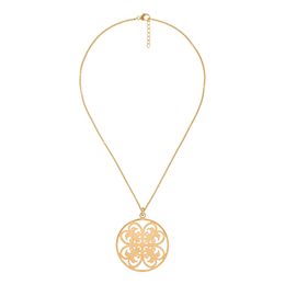 Orphelia Damen-Kette aus 925er Sterlingsilber mit Anh&auml;nger &ndash; Gold ZH-6035/2