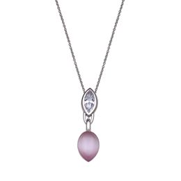 Orphelia Damen-Kette aus 925er Sterlingsilber mit Anh&auml;nger &ndash; Silber ZH-4532