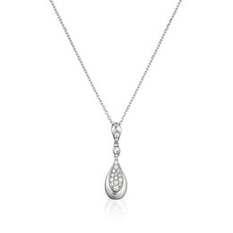 Orphelia Damen-Kette aus 925er Sterlingsilber mit Anh&auml;nger &ndash; Silber ZH-4742