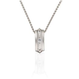 Orphelia Damen-Kette aus 925er Sterlingsilber mit Anh&auml;nger &ndash; Silber ZH-4744