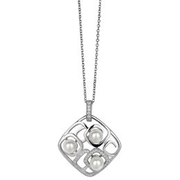 Orphelia Damen-Kette aus 925er Sterlingsilber mit Anh&auml;nger &ndash; Silber ZH-4846