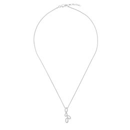 Orphelia Damen-Kette aus 925er Sterlingsilber mit Anh&auml;nger &ndash; Silber ZH-7308