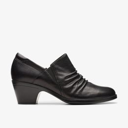Clarks Emily2 Cove Schwarze Leder Schuhe