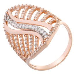 Orphelia Damen-Ring Sterling-Silber 925 &ndash; Ros&eacute; ZR-7003
