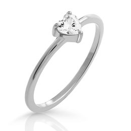 Orphelia &bdquo;Love&ldquo; Damen-Ring aus 925er Sterlingsilber &ndash; Silber ZR-7531