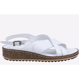 Hush Puppies Elena Crossover Keilsandalette LEDER Damen