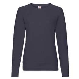 Fruit of the Loom - Pullover f&uuml;r Damen Raglan&auml;rmel (Marineblau)