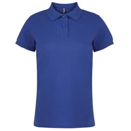 Asquith & Fox - Unifarbenes Poloshirt - Damen (K&ouml;nigsblau)
