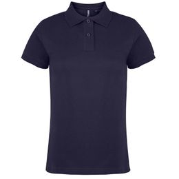 Asquith & Fox - Unifarbenes Poloshirt - Damen (Marineblau)