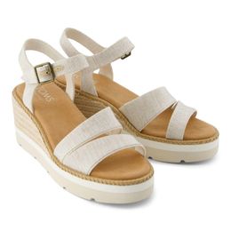 Toms Shoes TOMS Darya Nylon Damen Sandalen in Natur