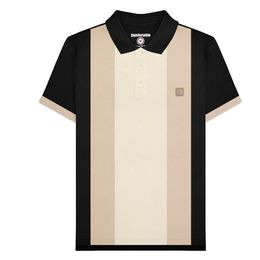 Lambretta - Poloshirt Verkleidet f&uuml;r Herren (Schwarz)