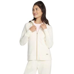 Skechers Performance Skechluxe Elevate Kapuzenjacke Damen Off Wei&szlig; Jacke