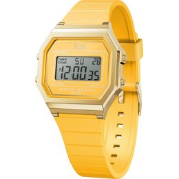Ice Watch Ice Digit Retro - Helle Ananas Damenuhr Gelb 022053