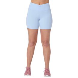 Skechers Goflex Slim 6' Radshorts Polyester Damen Silber Activewear Shorts