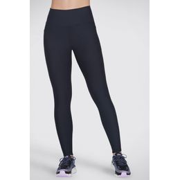 Skechers Goflex Rib Fl Hw Leggings K&uuml;hn Schwarz
