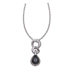 Orphelia Damen-Kette aus 925er Sterlingsilber mit Anh&auml;nger &ndash; Silber ZH-4538