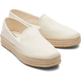 Toms Shoes TOMS Carolina 100% Baumwolle Damen Natur Espadrilles