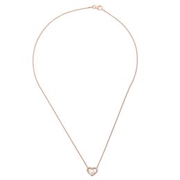 Orphelia 'Alberte' Damen Kette aus 925er Sterlingsilber mit Anh&auml;nger - Ros&eacute; ZH-7233/RG