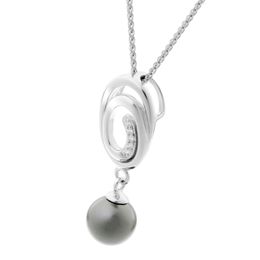Orphelia 'Eden' Damenkette mit Anh&auml;nger aus 925er Sterlingsilber &ndash; Silber ZH-7116
