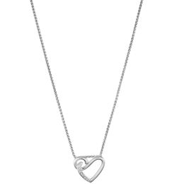 Orphelia 'Ida' Damenkette aus 925er Sterlingsilber mit Anh&auml;nger - Silber ZH-7521
