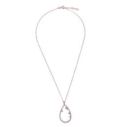Orphelia 'Islia' Damenkette mit Anh&auml;nger aus 925er Sterlingsilber - Ros&eacute; ZH-7423/RG