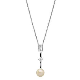Orphelia 'Maxime' Damenkette mit Anh&auml;nger aus 925er Sterlingsilber &ndash; Silber ZH-7514