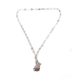 Orphelia Damen 925 Sterling Silber Halskette - Silber ZK-2576
