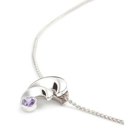 Orphelia Damen-Kette aus 925er Sterlingsilber mit Anh&auml;nger &ndash; Silber ZH-4690