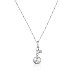 Orphelia Damen-Kette aus 925er Sterlingsilber mit Anh&auml;nger &ndash; Silber ZH-4759