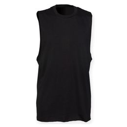 SF Women - Top Schlitz Armloch f&uuml;r Damen (Schwarz)