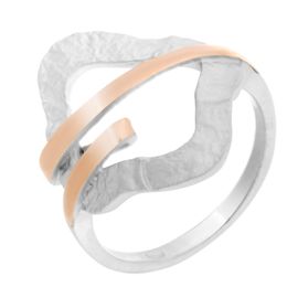 Orphelia Damen-Ring Sterling-Silber 925 &ndash; Silber/Ros&eacute; ZR-7207
