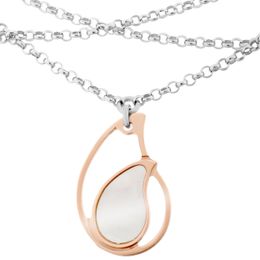 Orphelia 'Lana' Armband aus 925er Sterlingsilber f&uuml;r Damen &ndash; Silber/Ros&eacute; ZA-7164