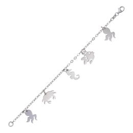 Orphelia Damen-Armband aus 925er Sterlingsilber &ndash; Silber ZA-1638