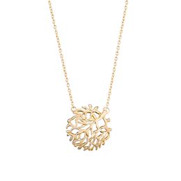 Orphelia 'Flavie' Damenkette mit Anh&auml;nger aus 925er Sterlingsilber &ndash; Gold ZH-7502/G