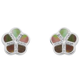 Orphelia 'Daisy' Damen Ohrstecker aus 925er Sterling Silber - Silber ZO-7585